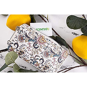 Scent2Go Toilette Fragrance Dissolvable Powder - Discreet Travel Size Packet - 20 Pack - Leak Proof - Natural Odor Eliminator - Lemon + Mint Scent