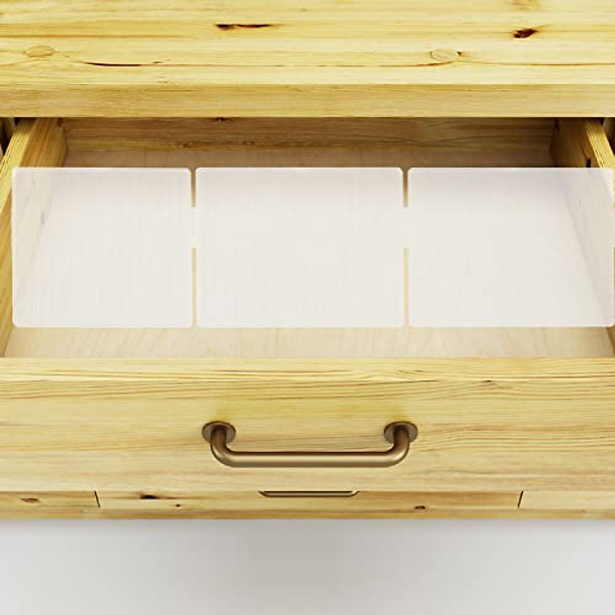 Alipis Grid Drawer Divider 2 Sets Drawer Dividers Organizer Drawer Separators Dresser Drawer Divider Sock Underwear Dividers for Bedroom Closet Clothing Office Kitchen