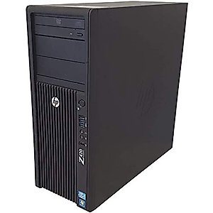 HP Z420 Workstation Computer - 8 Core Intel E5 2670 up to 3.3GHz CPU 20 MB Cache - 64GB DDR3 ECC RAM - NEW 1TB SSD + NEW 4TB HD - Nvidia Quadro 4000 2GB - 3D Rendering and Designing (Renewed)