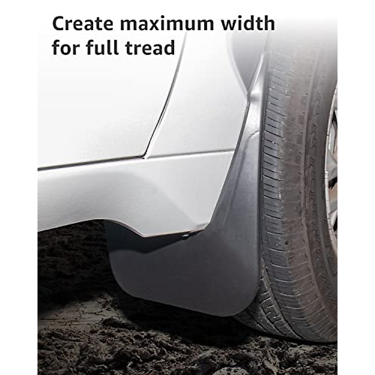 RefitEco Mud Flaps for 2022 2023 Toyota Tundra Accessories All Weather Guard Mud Guards Splash Front & Rear 4pcs Set