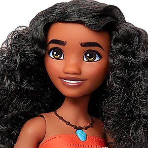 Mattel Disney Princess Moana Singing Fashion Doll in Signature Outfit, Sings "How Far I'll Go" from Movie