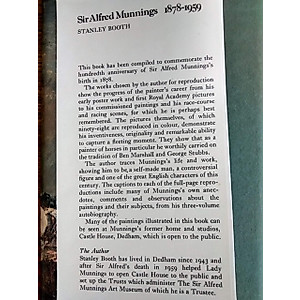 Sir Alfred Munnings, 1878-1959: A Centenary Tribute