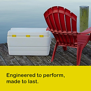Unhinged Solutions Unbreakable Cooler Hinges - Set of 3 Repurposed Fire Hose Replacement Hinges for Igloo Coolers - Durable, Impact-Resistant, Easy to Install, Includes 12 Screws - Made in The USA