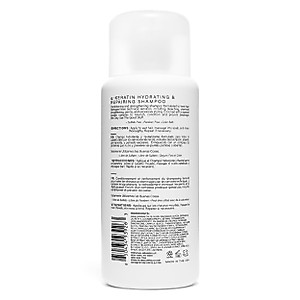 PETER COPPOLA a-Keratin Hydrating & Repairing Shampoo - Ultra-repairing & Gentle Cleansing Sulfate Free Shampoo Repairs Damaged Hair - Nourishes, Conditions, And Prevent Breakage (10 Fl Oz)