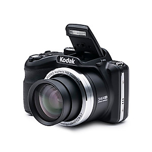 Kodak PIXPRO Astro Zoom AZ361 16 MP Digital Camera with 36X Opitcal Zoom and 3" LCD Screen (Black)