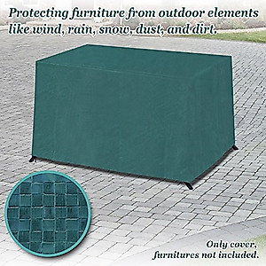 Strong Camel 4' Furniture Set Cover Patio Winter Table Protective Protector Garden Outdoor Green Color