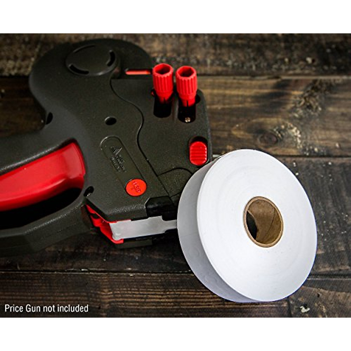 White Pricing Labels for Monarch 1136 Price Gun – 8 Rolls, 14,000 Price Marking Labels