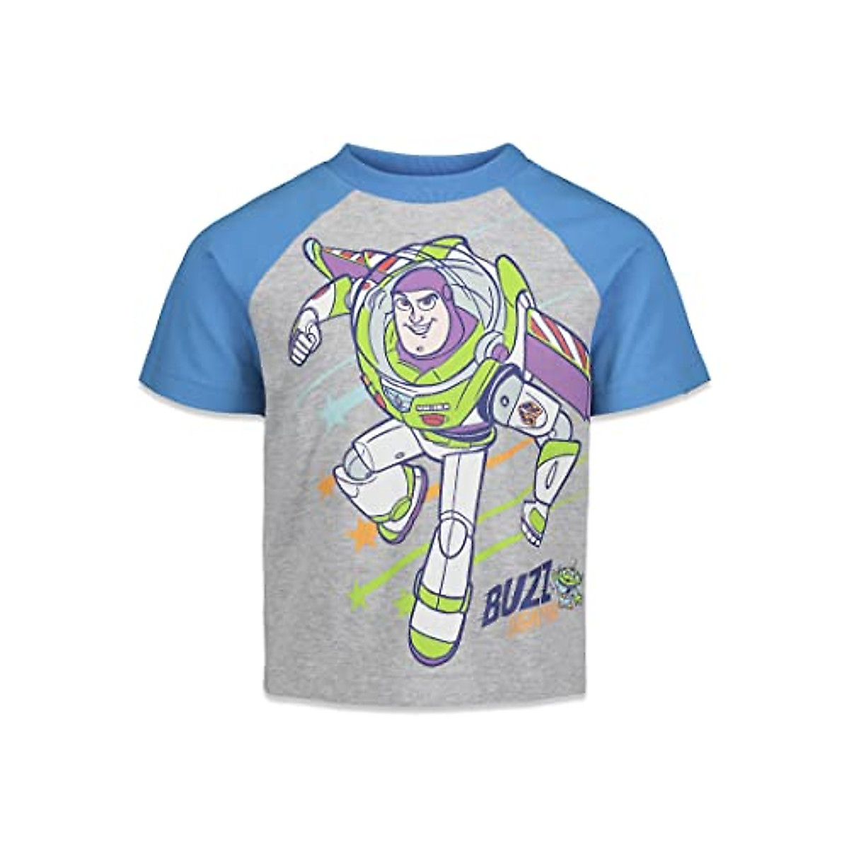 Disney Pixar Toy Story Buzz Lightyear Toddler Boys 2 Pack T-Shirts Multi 3T