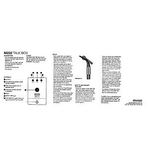 Jim Dunlop ECB304 MXR® Talk Box Microphone Stand Clip