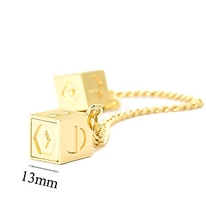 Olisaglan Han Solo Lucky Dice Prop Cosplay Costumes Replica Accessories,1.3 cm Men Dice Jewelry Cosplay Car Rearview Mirror