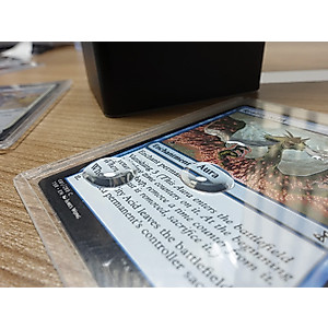 Trading Card Holder and Card Sleeves Packs VARDO Utral Clear 130 pcs Film Style Upgrade