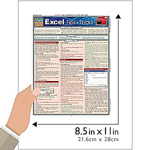 Excel Tips & Tricks QuickStudy Laminated Reference Guide (QuickStudy Computer)