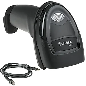 Zebra DS2208-SR Barcode Scanner with USB Cable, 1D/2D Imager, General Purpose, Scanner ONLY, Handheld, Standard Range, Corded