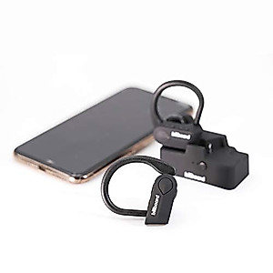Billboard Bluetooth 5.0 True Wireless Stereo Sport Earhooks with Charging Stand, Black (BB2623)