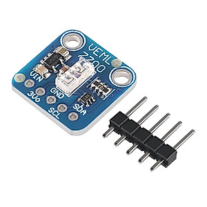 AITRIP 2PCS VEML7700 Ambient Light Sensor Module 120k Lux Light Measuring Sensor Board 3.3V 5V I2C IIC Interface for Arduino Raspberry Pi