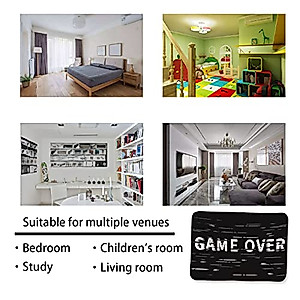 LUCKYLEI Large Game Area Rugs 3D Gamer Carpet Decor Game Printed Living Room Mat Bedroom Controller Player Boys Gifts Home 19.7x31.5inch(50x80cm)small