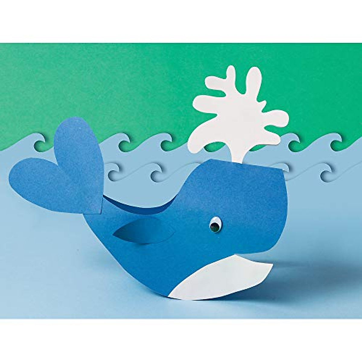 Riverside 3D Construction Paper, Salmon, 9" x 12", 50 Sheets