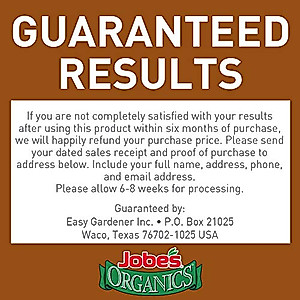 Jobe's Organics 09926 Fast Acting Fertilizer Compost Starter, 4 Pound