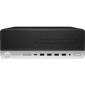 HP Business Desktop ProDesk 600 G5 Desktop Computer - Intel Core i7 9th Gen i7-9700 3 GHz - 8 GB RAM DDR4 SDRAM - 256 GB SSD - Small Form Factor (Renewed)
