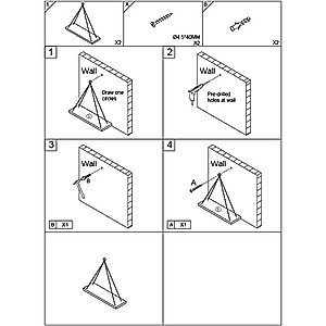 Coral Flower Floating Shelves Rustic Wood Wall Shelf Handmade, for Bedroom Living Room Bathroom Kitchen Office and More, Set of 2
