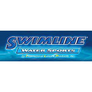 Swimline Basketball Hoop Giant Shootball Inflatable Fun Swimming Pool Water Game Set and UFO Lounge Chair Float with Built-in Squirt Gun, (2 Pack)