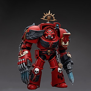 JOYTOY Warhammer 40,000 1/18 Action Figure Blood Angels Assault Terminators Brother Tyborel Collection Model Birthday