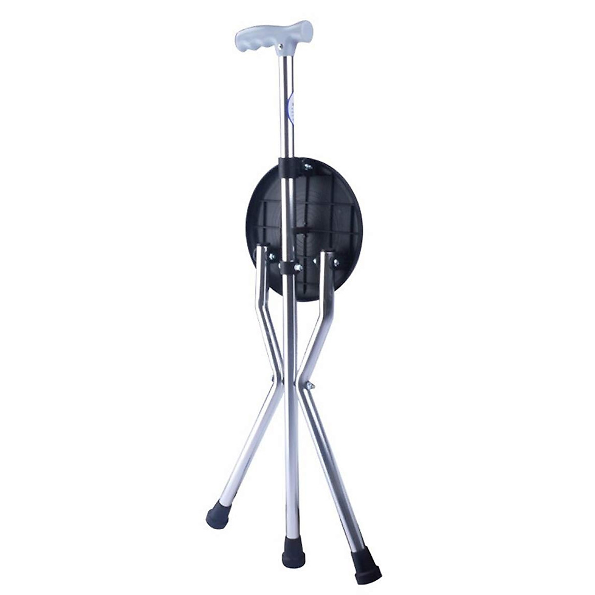 Cane Chair Folding Seat Walking Adjustable Stool Travel Camp Adults Lightweight Great Drive Medical Combination Ultra Light Triangle Walker Portable Elderly Tripod Crutches