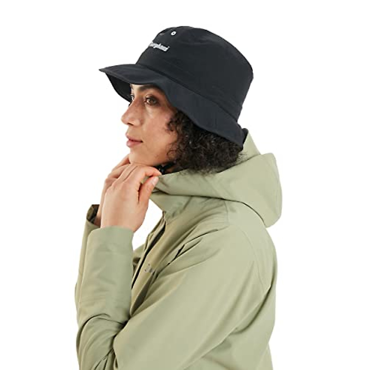 Berghaus Standard Cap Beanie Adjustable, Bucket Hat Black/Monument, One Size