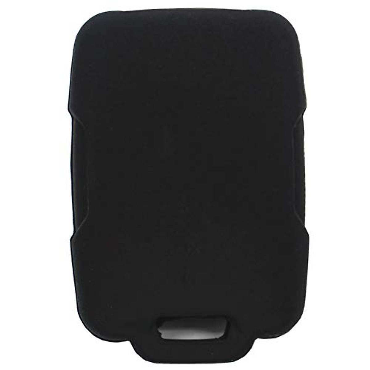 Ezzy Auto A Pair Black Silicone Rubber Key Fob Case Key Cover Key Jacket Skin for Enclave Colorado Silverado 1500 Suburban Tahoe Yukon Sierra 1500