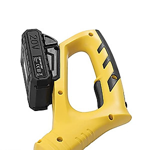 Cordless Tiller Cultivator, Electric Garden Cultivator 20V 250RPM, 3.9inch Wide Battery Powered Garden Cultivator, Extendable Pole for Lawn,Yard,Soil Cultivation