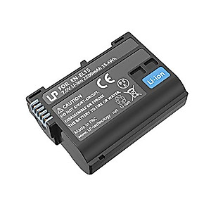 EN-EL15 EN EL15a Battery Rechargeable, LP Charger Compatible with Nikon D7500, D7200, D7100, D7000, D850, D750, D500, D810a, D810, D800e, D800, D610, D600 & More