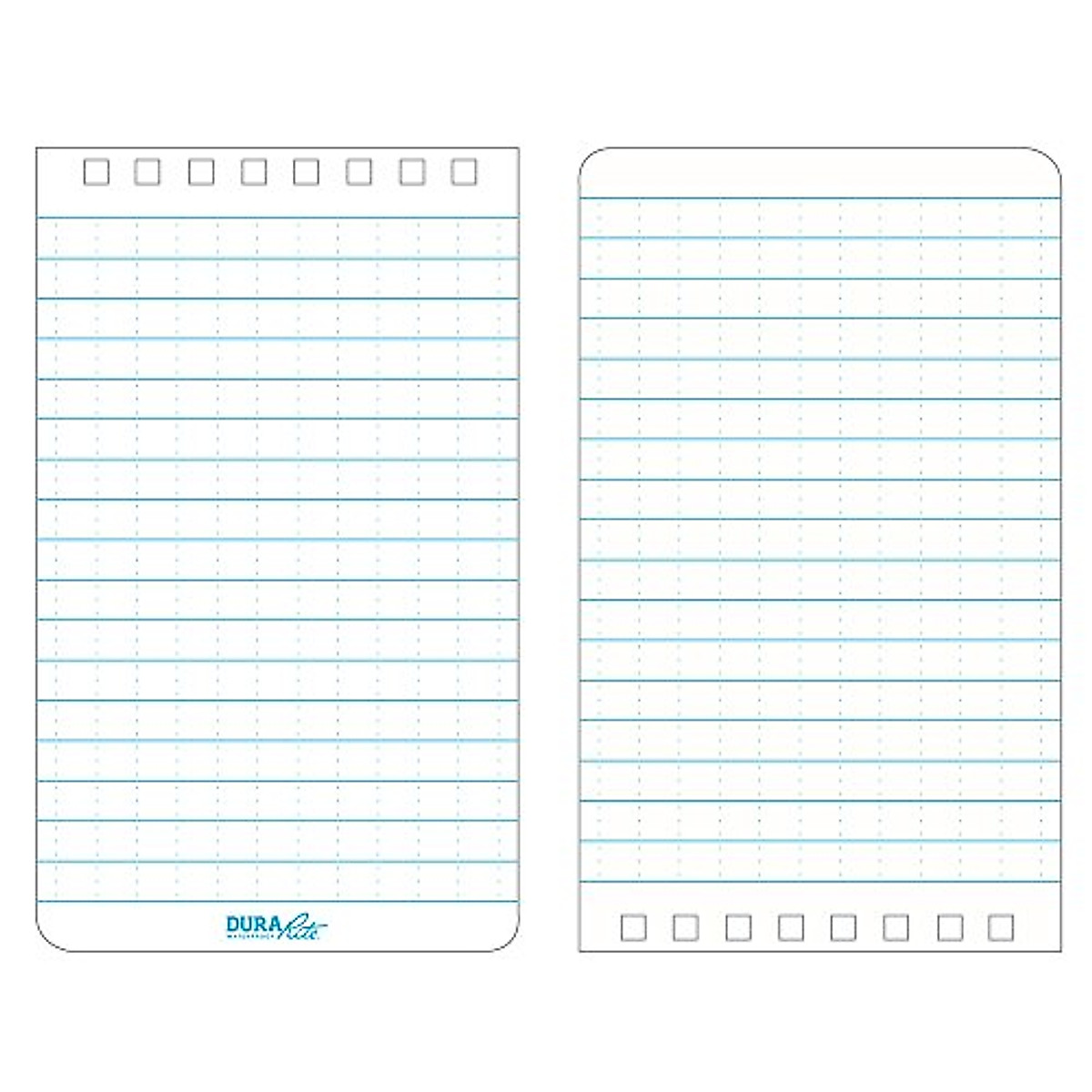 Rite in the Rain Waterproof (DURARITE) Top Spiral Notebook, 3" x 5", White Cover, Universal Pattern (No. 635)
