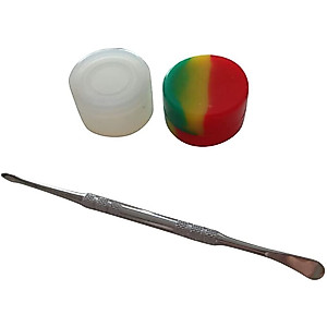 HONEYYE 2ml Silicone Container Silicone New Storge Jars 50pcs