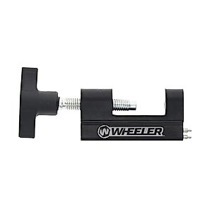 Wheeler Engineering Trigger Guard Install Tool for Installing and Changing Trigger Guards While Gunsmithing, black, silver