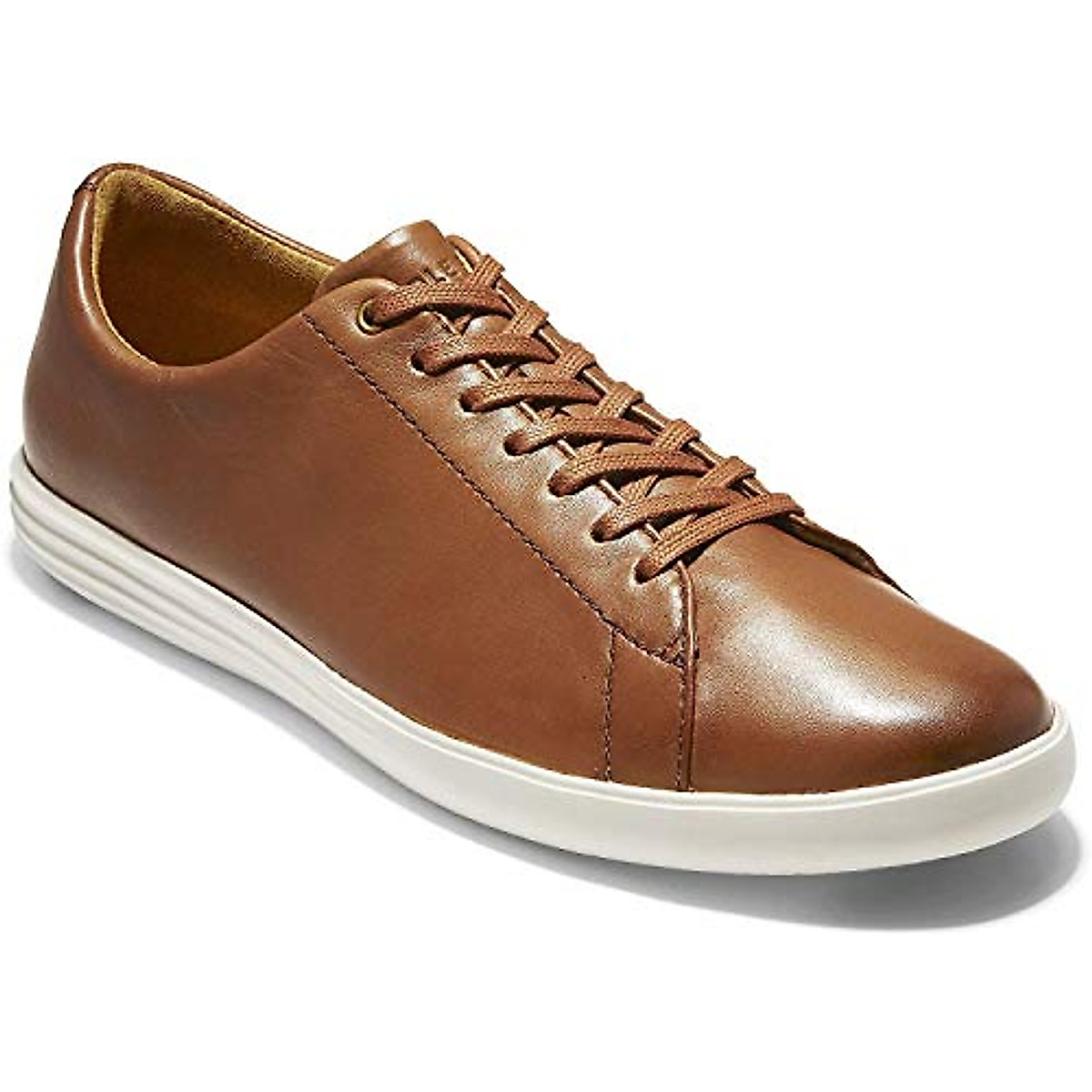 Cole Haan mens Grand Crosscourt Ii Sneaker, Tan Leather Burnsh, 10.5 US