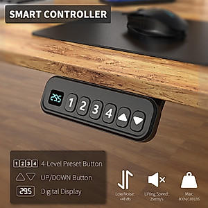 ExaDesk 63×30 Inch Electric Standing Desk with 2 Drawers, Adjustable Height Widened Stand Up Desk with Storage Shelf, Sit to Stand Ergonomic Workstation for Home Office