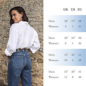 Pampeano Azules Polo Belt | Handmade by Master Artisans | Gift Boxed Argentine Gaucho Belts for Men & Women | Hand Stitched Argentinian Leather | Ideal for Valentines, Father’s Day, Anniversaries