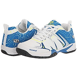 ACACIA Unisex-Adult Pickleball Shoes, Lime/Black, 7.5