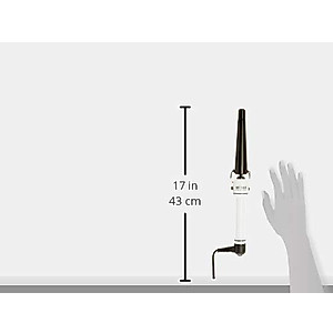 Hot Tools Pro Artist Nano Ceramic Tapered Curling Wand | For Smooth, Shiny Hair (3/4 to 1-1/4 in)