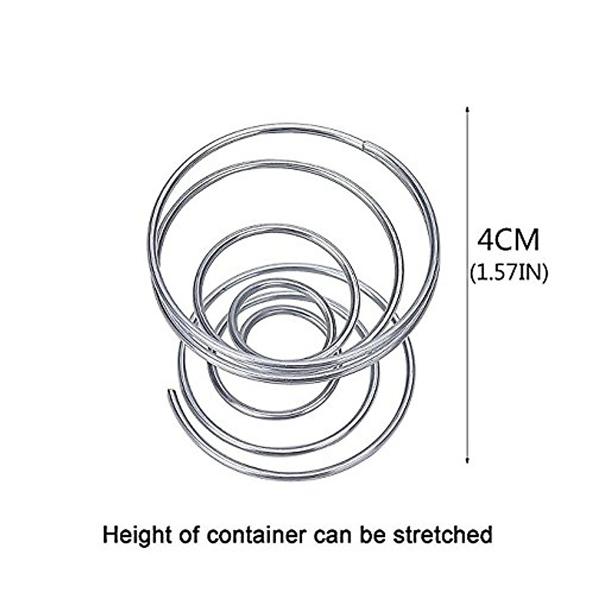 20 Pack Air Plant Stand Container Tillandsia Holder, Fineder Stainless Steel Wire Stand Plant Display Racks - Silver