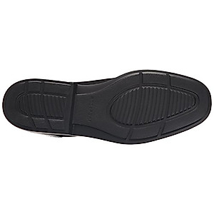 Rockport Men's Charles Road Plain Toe Oxford Black Leather 10 W (EE)-10 W