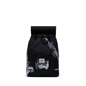 Herschel Retreat Backpack Mini, Dye Wash Black, One Size