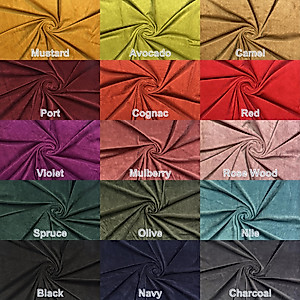 Creek Corduroy - Versatile Four-Way Stretch for Stylish Designs Port / 1.5" x 1.5" Sample of Fabric