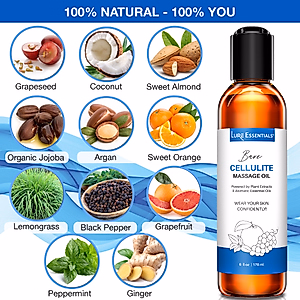 Hydrating Cellulite Body Massage Oil Stretch Mark Oil - 6 fl oz