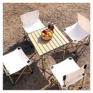 SUNESA Portable Picnic Table Outdoor Tables and Chairs Portable Car Camping Equipment Supplies Daquan Folding Picnic Egg Roll Table Foldable Camping Table