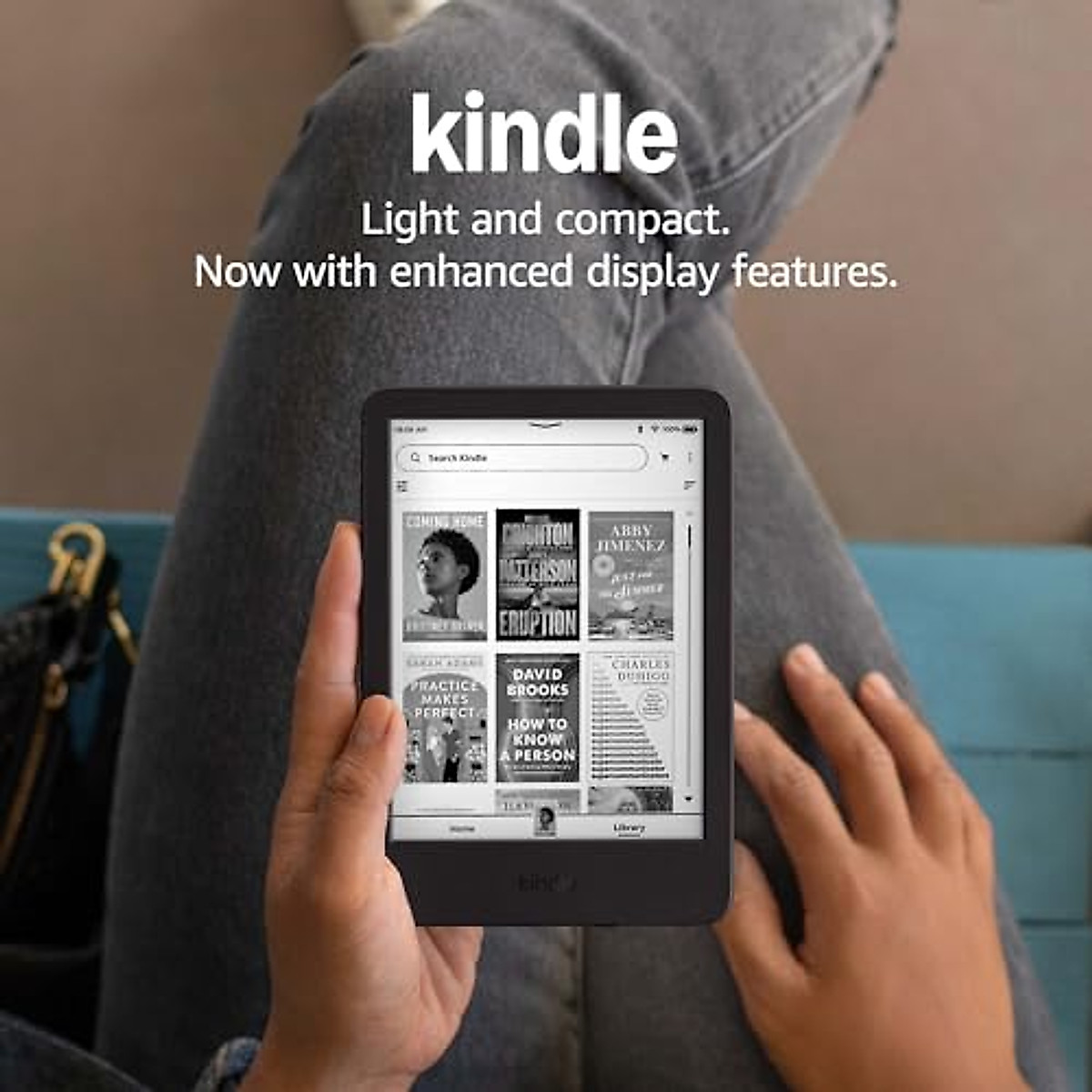 New Amazon Kindle (16 GB) - Lightest and most compact Kindle, with glare-free display, faster page turns, adjustable front light, and long battery life - Black + 3 Months Free Kindle Unlimited (with auto-renewal)