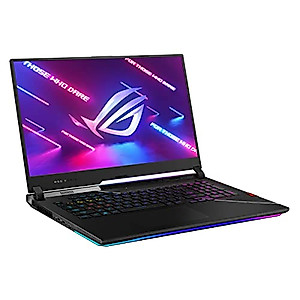 ASUS ROG Strix Scar 17 (2022) Gaming Laptop, 17.3" 360Hz IPS FHD Display, NVIDIA GeForce RTX 3070 Ti, Intel Core i9-12900H, 16GB DDR5, 1TB SSD, Per-Key RGB Keyboard, Windows 11, G733ZW-DS94