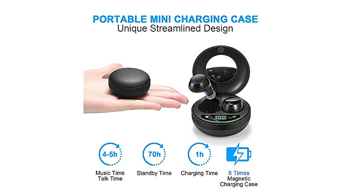 MuGo Wireless Earbuds - Immersive Sound & 25H Playtime