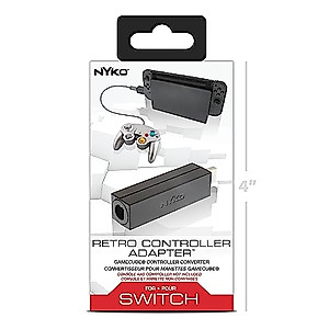 Nyko Controller Adapter - Single USB Wired Adapter for Nintendo Switch, Compatible with Super Smash Bros.