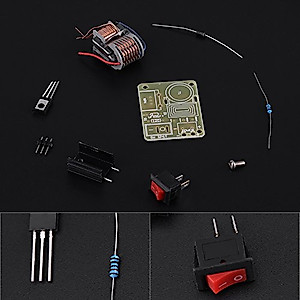 Aramox High Voltage Generator, 2 Sets 15KV High Voltage Generator Inverter Arc Igniter Coil Module Disassembled Parts